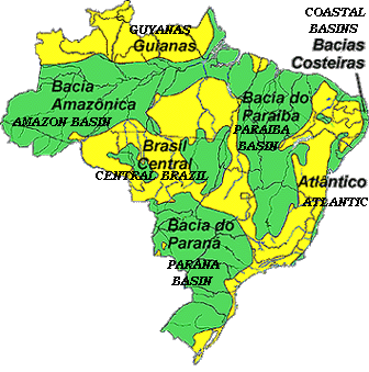 Terrestrial Geologic Formations: Geology of Brazil