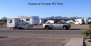 On the Road in 2007 (continued): Pioneer RV Park, Wellton, AZ - Jan 23