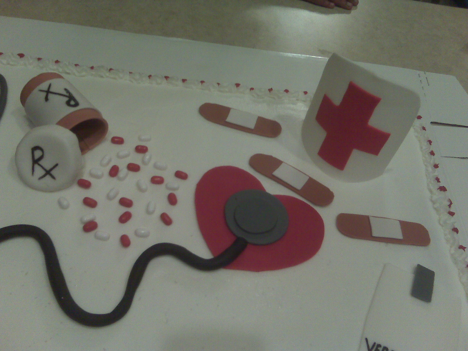 Ace's Desserts: Nurse's Graduation Cake