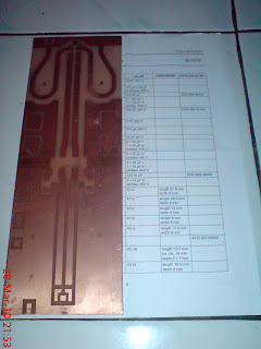 Radio Kontek: PCB untuk boster menggunakan BLF-278