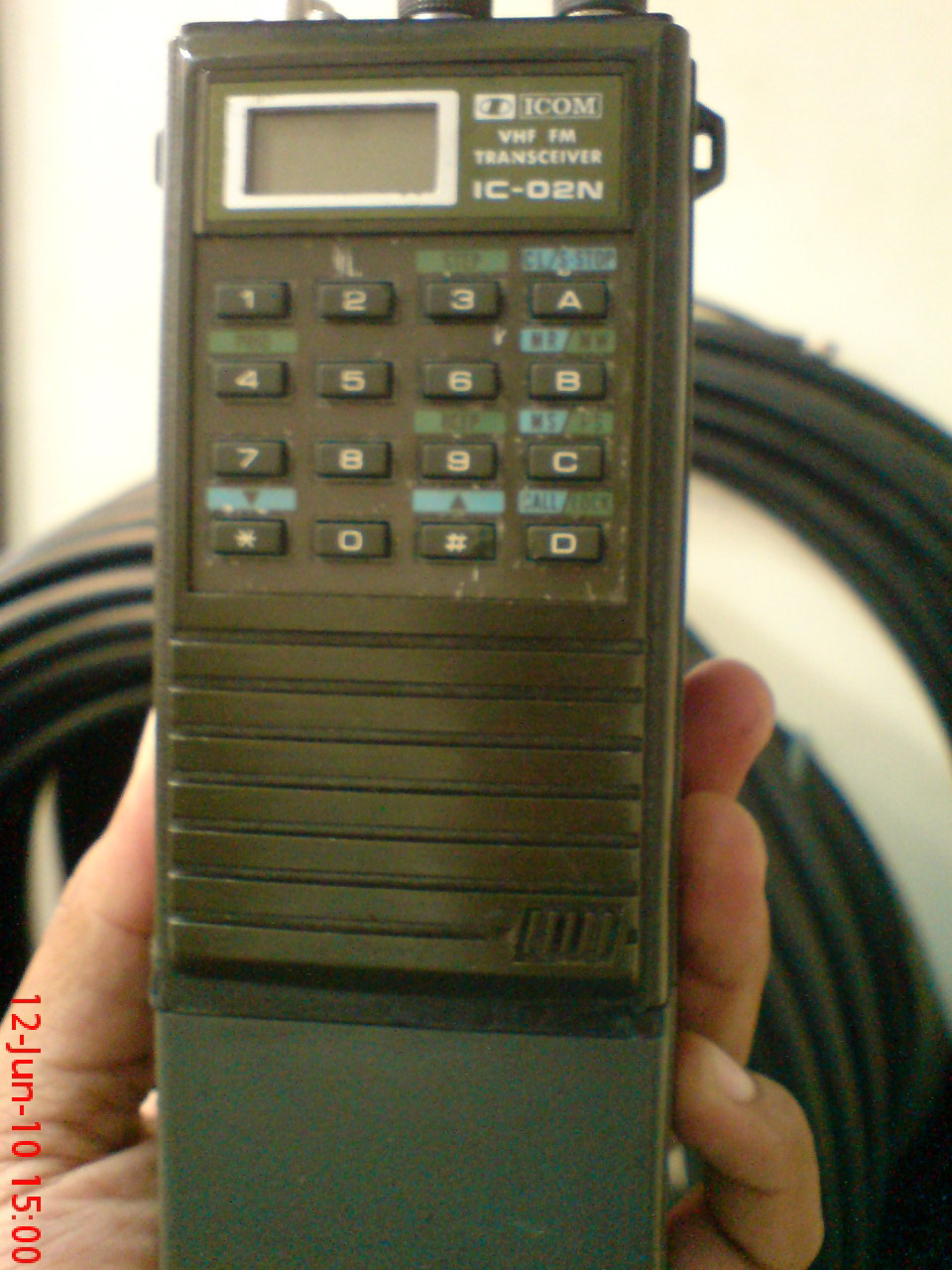 Radio Kontek: icom ic-02n [ terjual ]