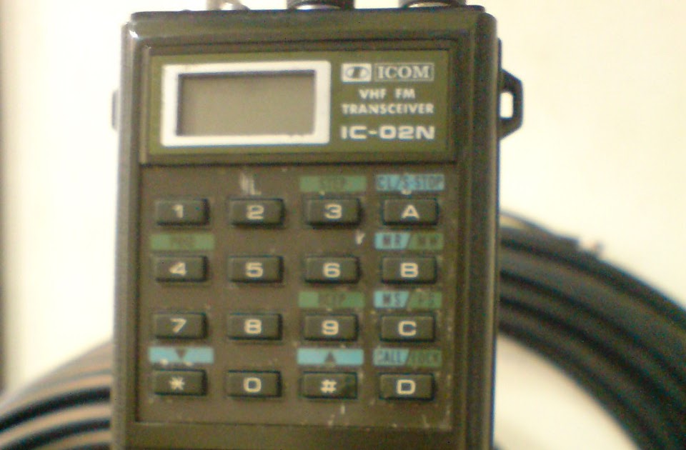 Radio Kontek: icom ic-02n [ terjual ]