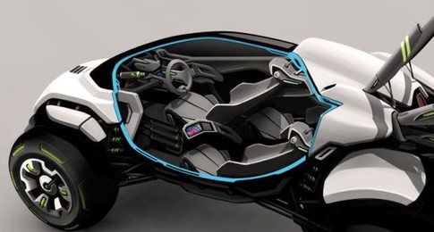 Conceptual Technologies: Hussar Dakar Rally Vehicle Concept