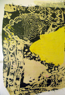 emily-rose: discharge dye; print workshop notes.