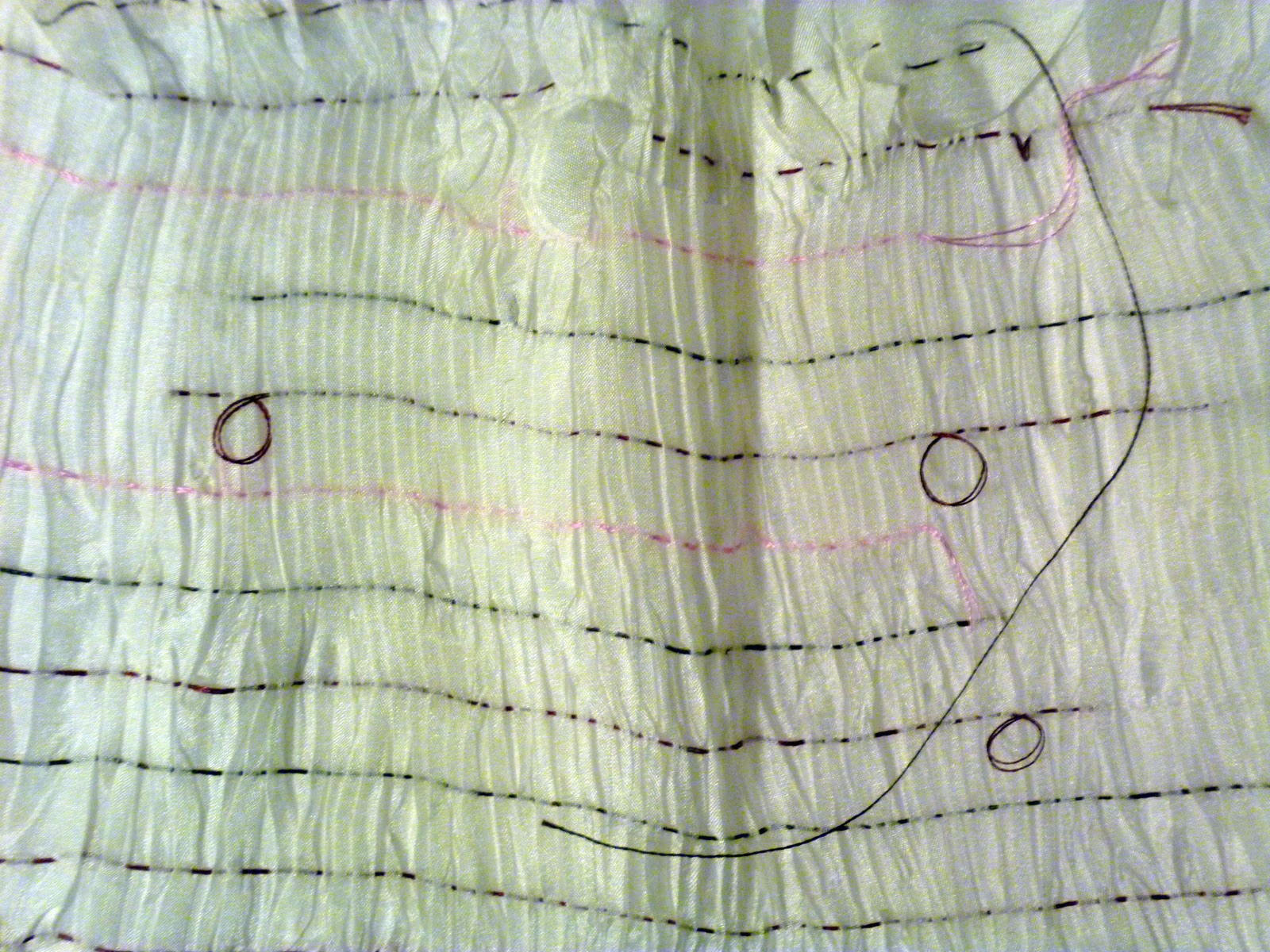 emily-rose: pleating, folding and smocking.