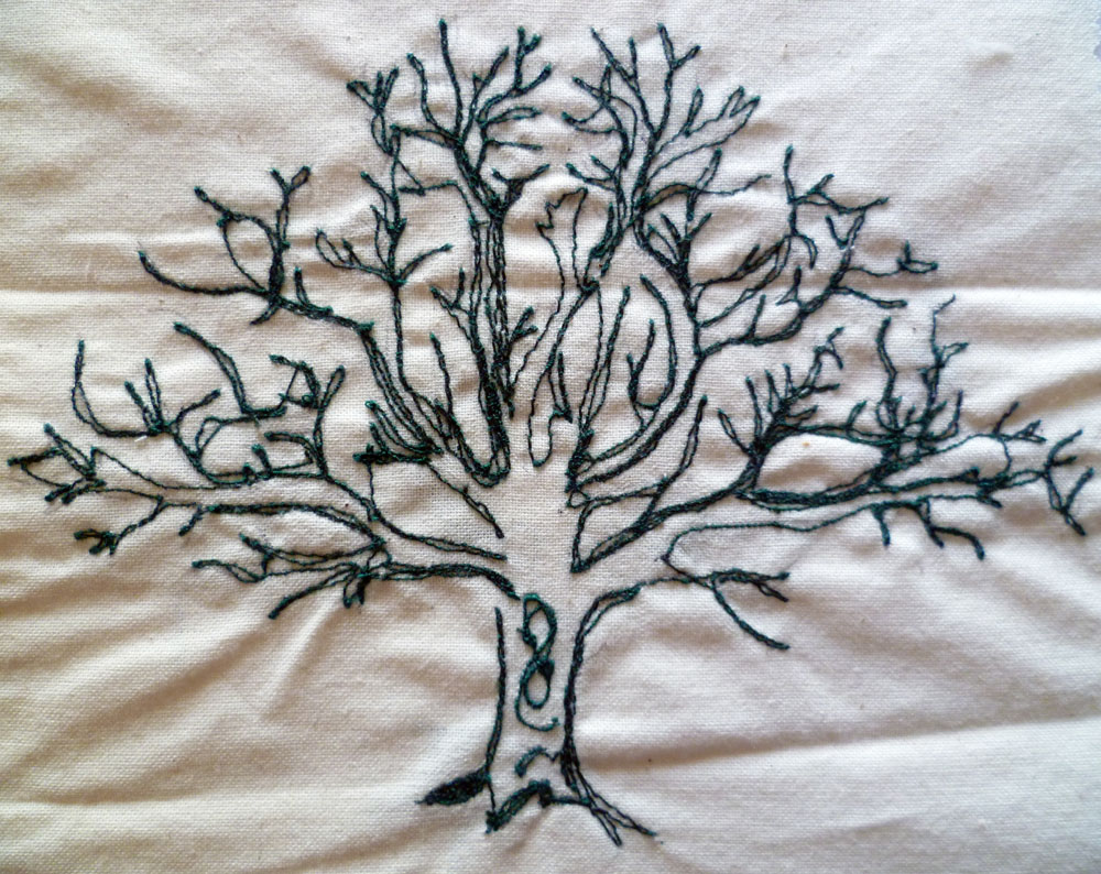emily-rose: machine embroidery samples.
