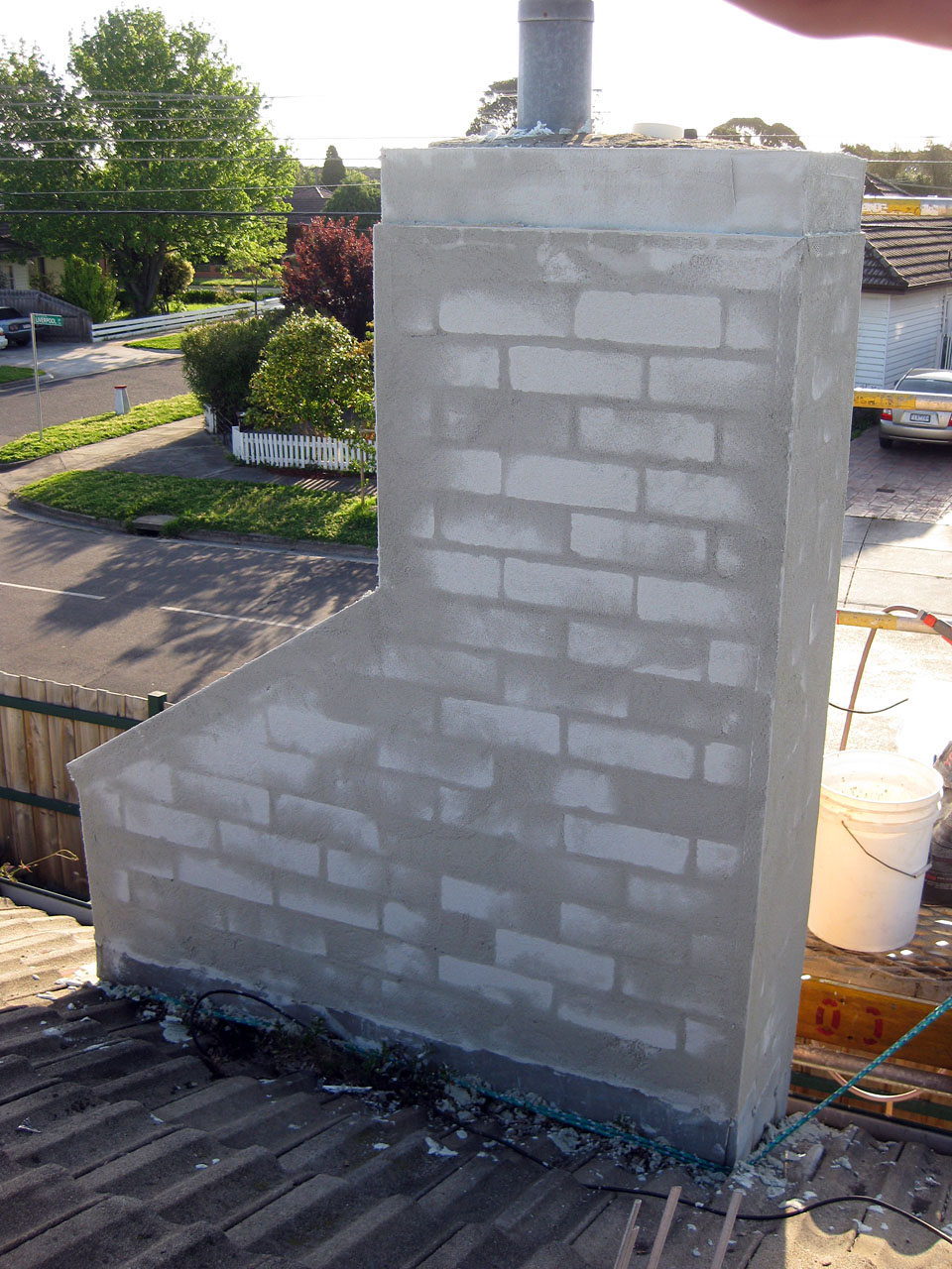 The Night Gardener: Rendering the chimney