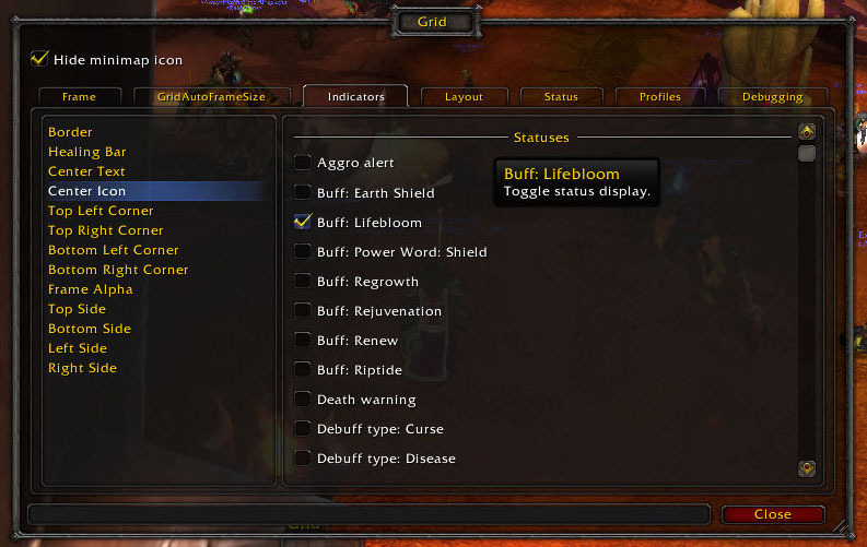 Revive & Rejuvenate: Lifebloom and Grid