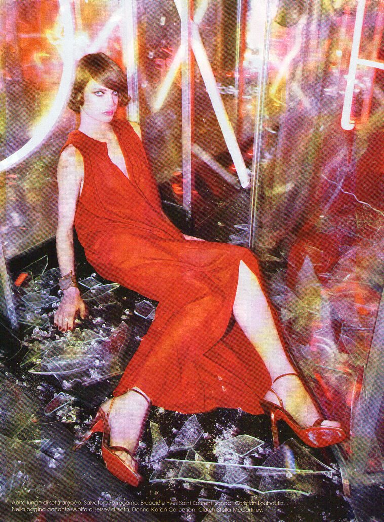 fashiontent: Mike Vensel Concept - Steven Meisel studio 54 inspired shoot