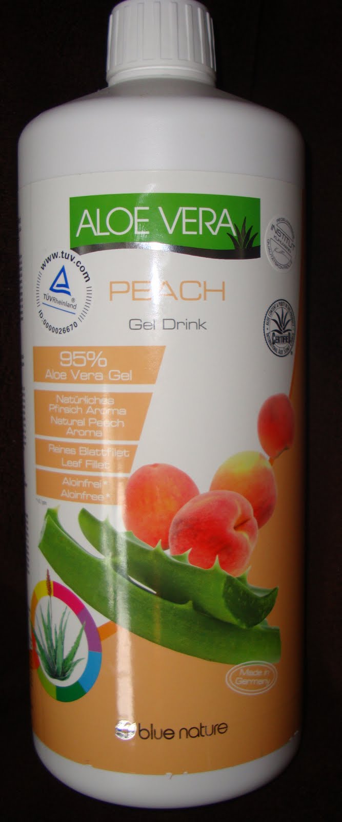 Health Stuff: Aloe Vera Gel Drinks - Blue Nature