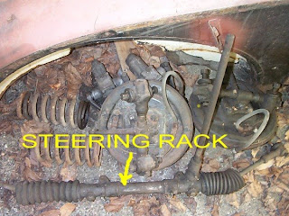 Henry's MGA: Steering Rack