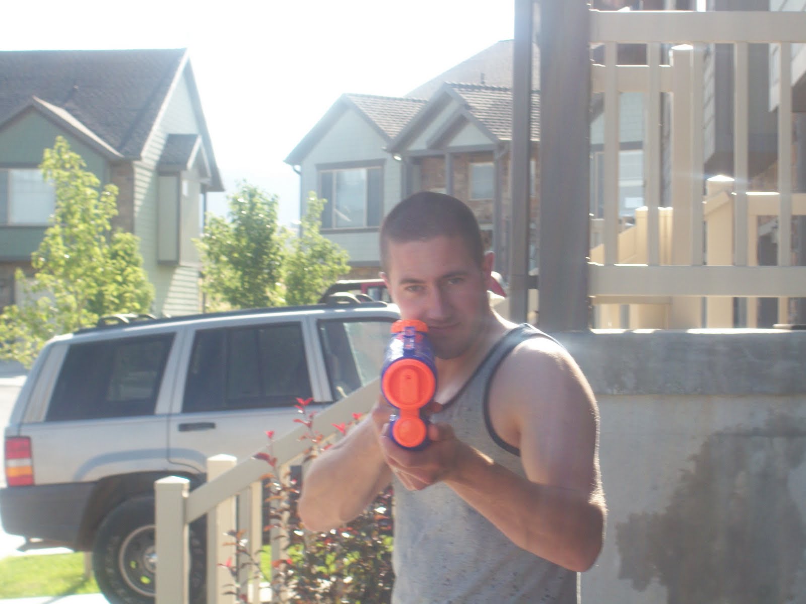 The Hitzeman's: Water gun fights