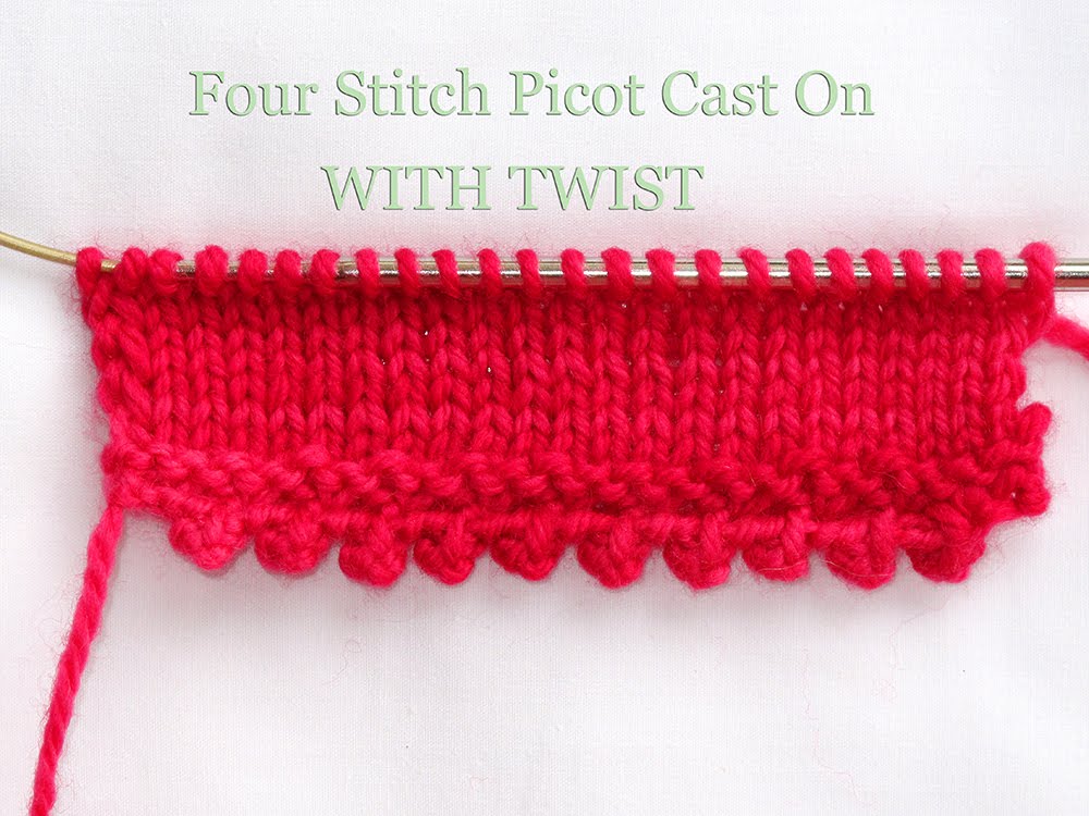 Heidi Bears: The Pretty Picot Cast On...a Tutorial