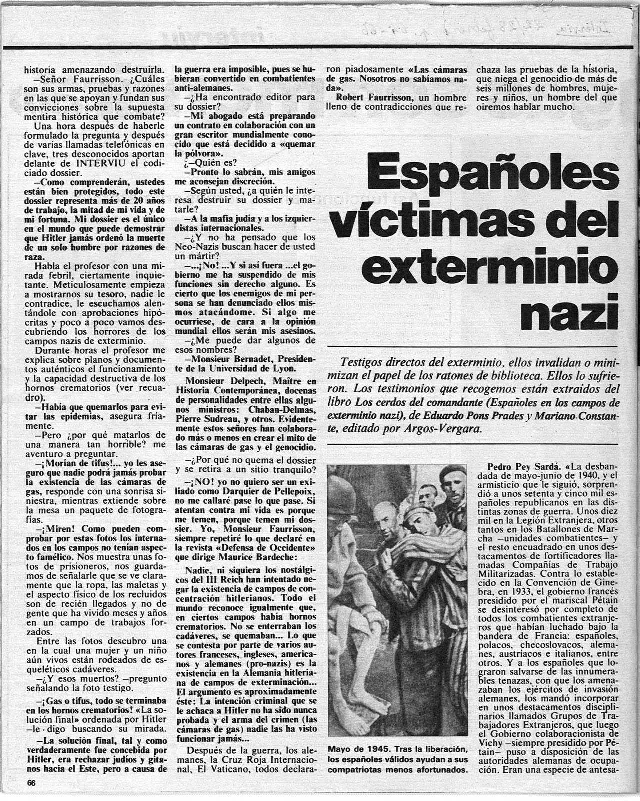 Talk:Robert Faurisson/Archive 1 - Wikipedia