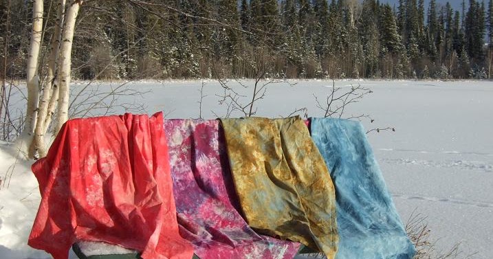Tamarack Shack: Snow Dyeing