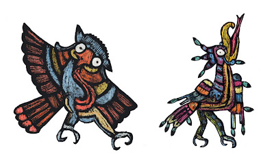mangeles: animales aztecas