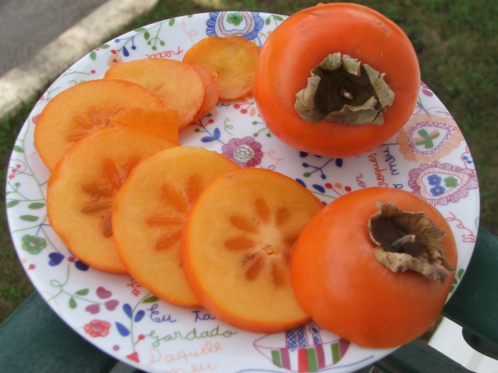 As Receitas da Tita: Diospiro de roer