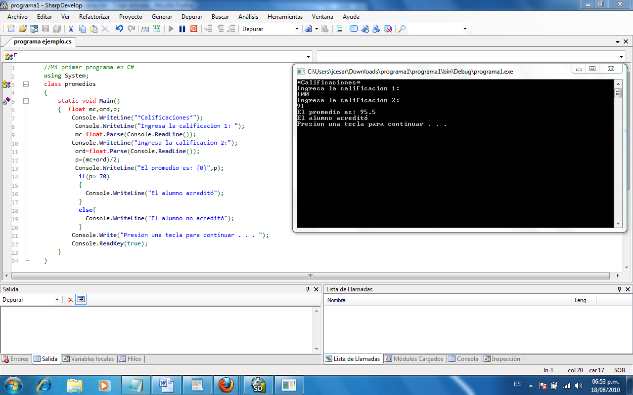 Programación Orientada A Objetos Tarea 2 Lenguaje C Sharp C