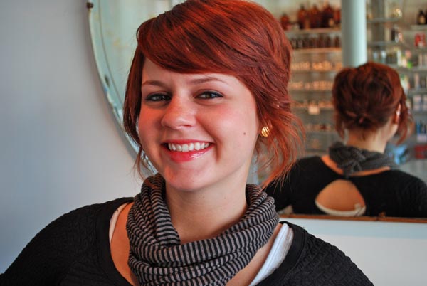 Sabia: From feathers to bowl cuts with Kacy