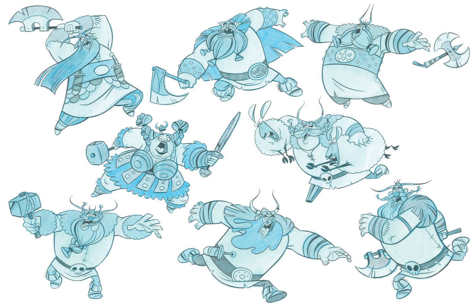 How To Train Your Dragon Boneknapper Drawing