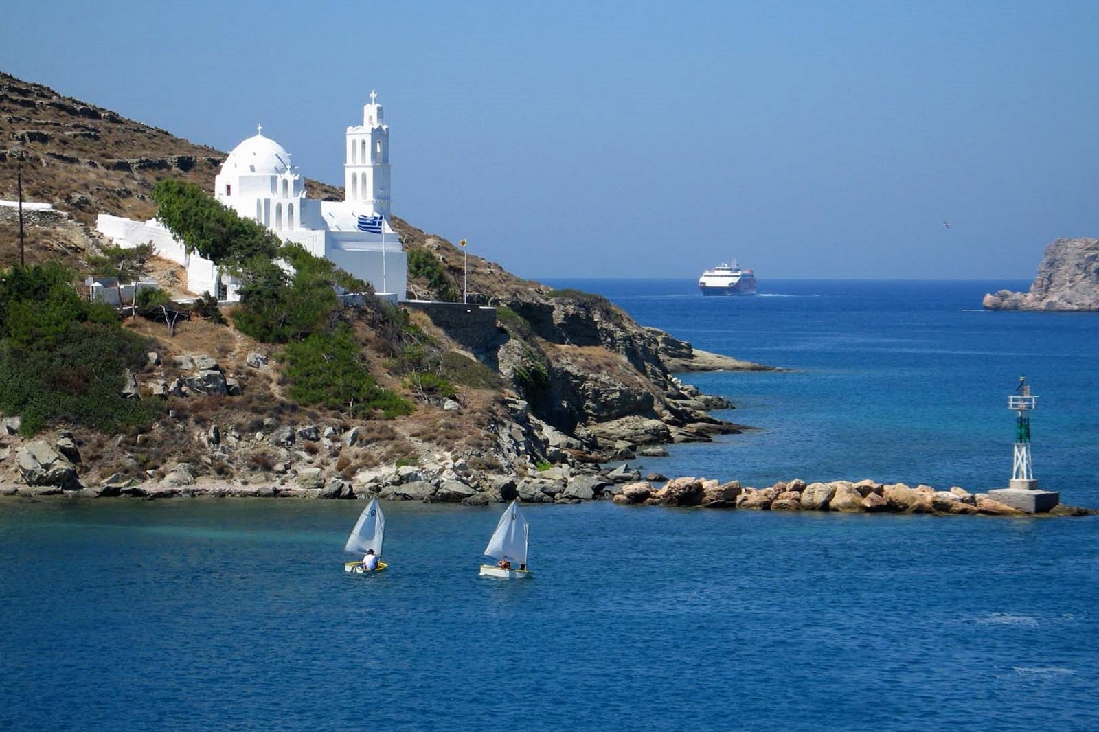 Cyclades, islands in Greece: December 2010