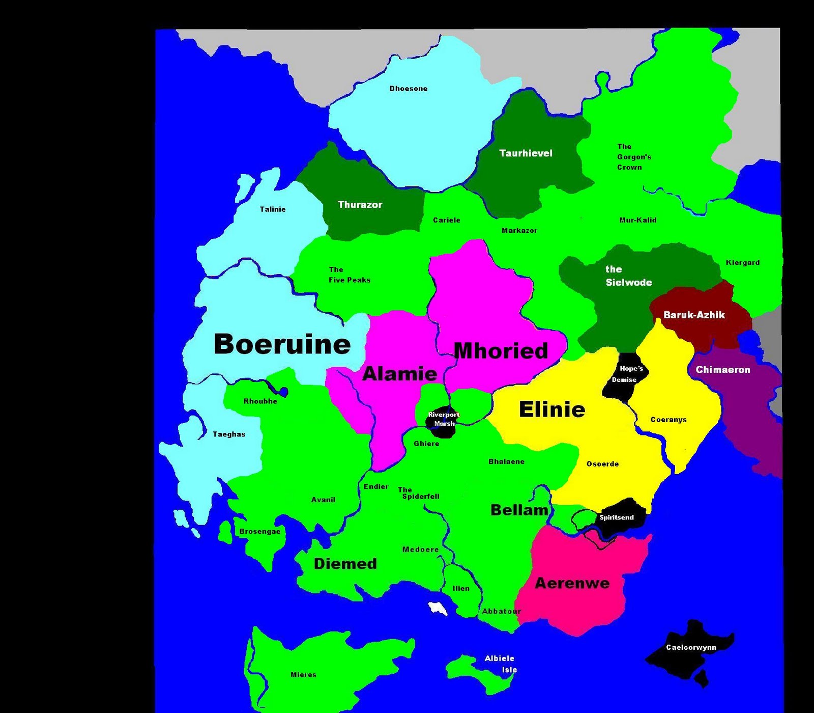 Sedrie Bellamie's Games: Maps For Fun