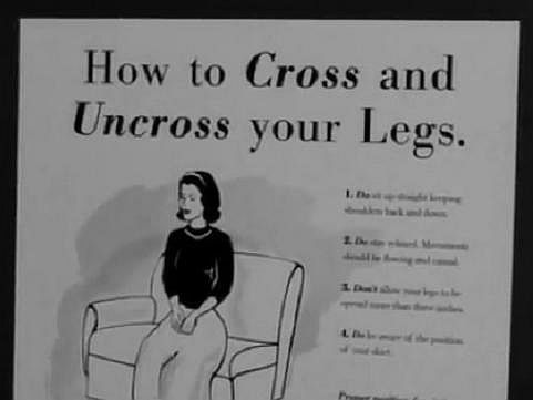 JANETTERIA: How to Cross and Uncross your legs...