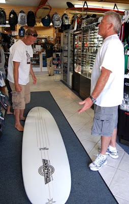 Walden Surfboards: Steve Walden visits Heritage surf shops in NJ