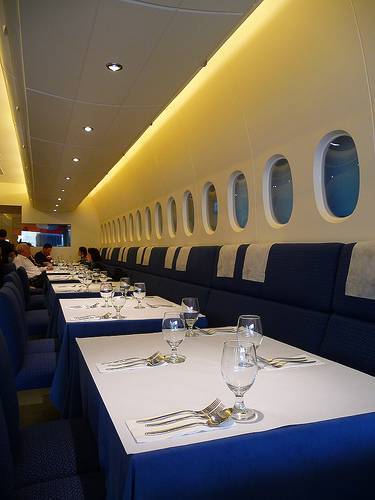 Top Most Weirdest Restaurants In The World: A380 In-Flight Kitchen (Taipei)