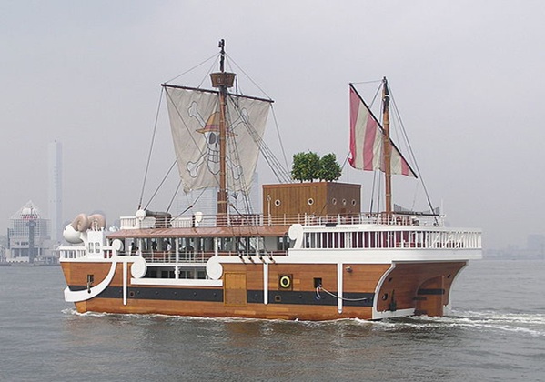 anime Instinct: Going Merry.: Kapal Luffy dari One Piece direproduksi ...