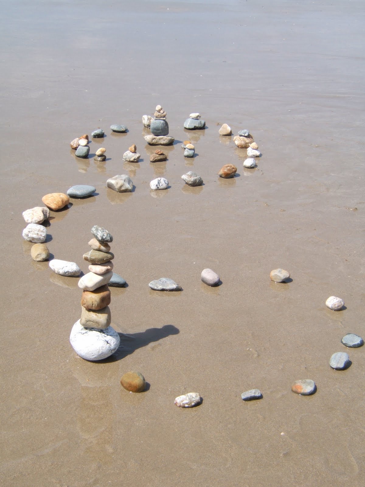 L'art dans la nature ( blog sur le Land Art ): Je suis ....une île ....