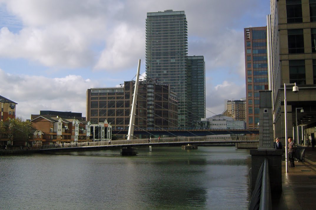 The Happy Pontist: London Bridges: 5. South Quay Footbridge