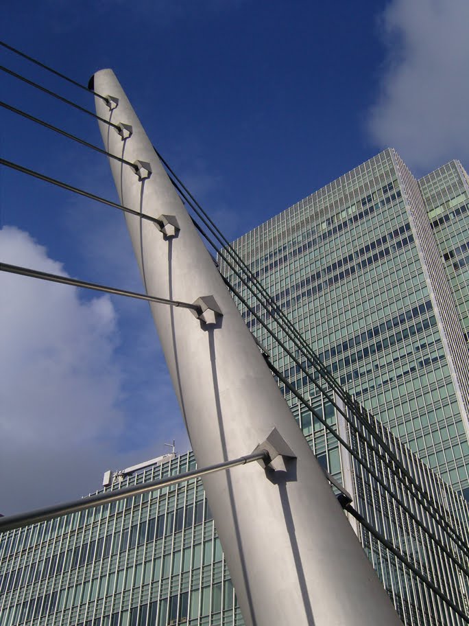 The Happy Pontist: London Bridges: 5. South Quay Footbridge