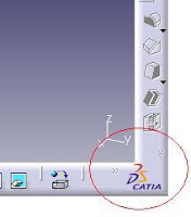 CAD Tutorials: CATIA V5 - where did that icon go?