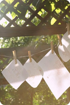 Poetic Capture : hanging drawings