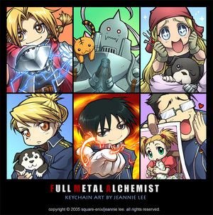 Kawaii Sweet World: Chibis Full Metal Alchemist