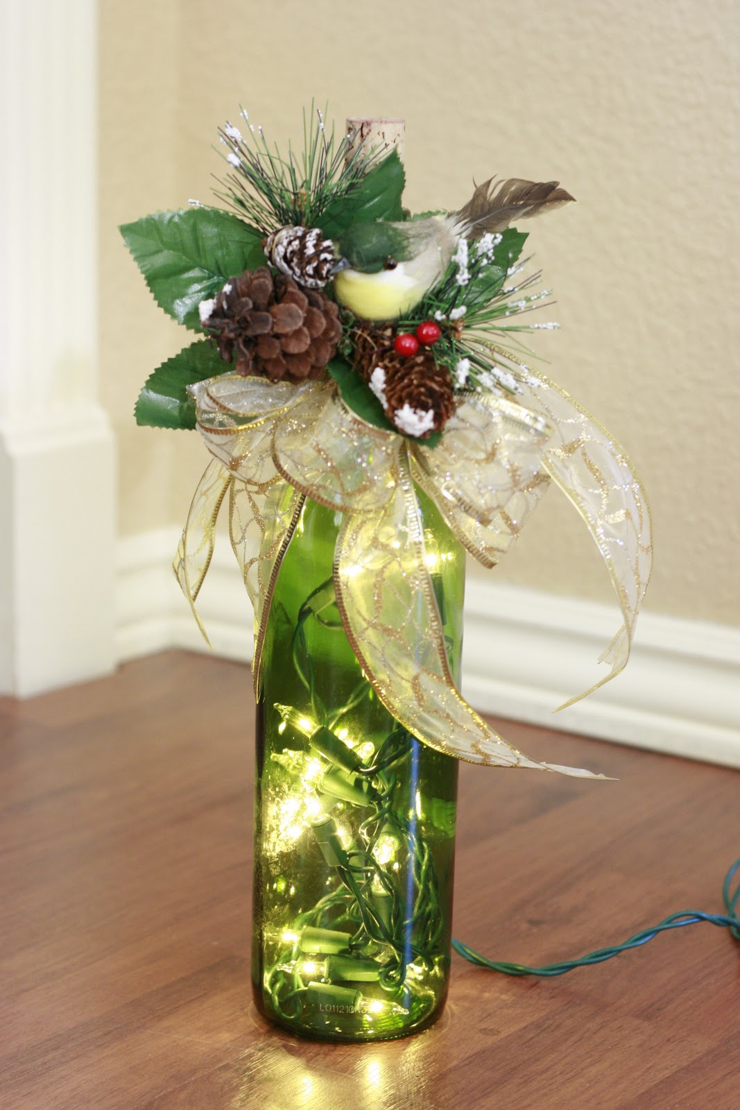 Wells Family: Bottle Decor