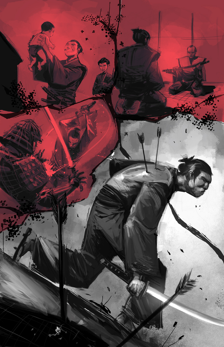 Samurai-The Graphic Novel: Mike O'Hare Samurai Sneak peek