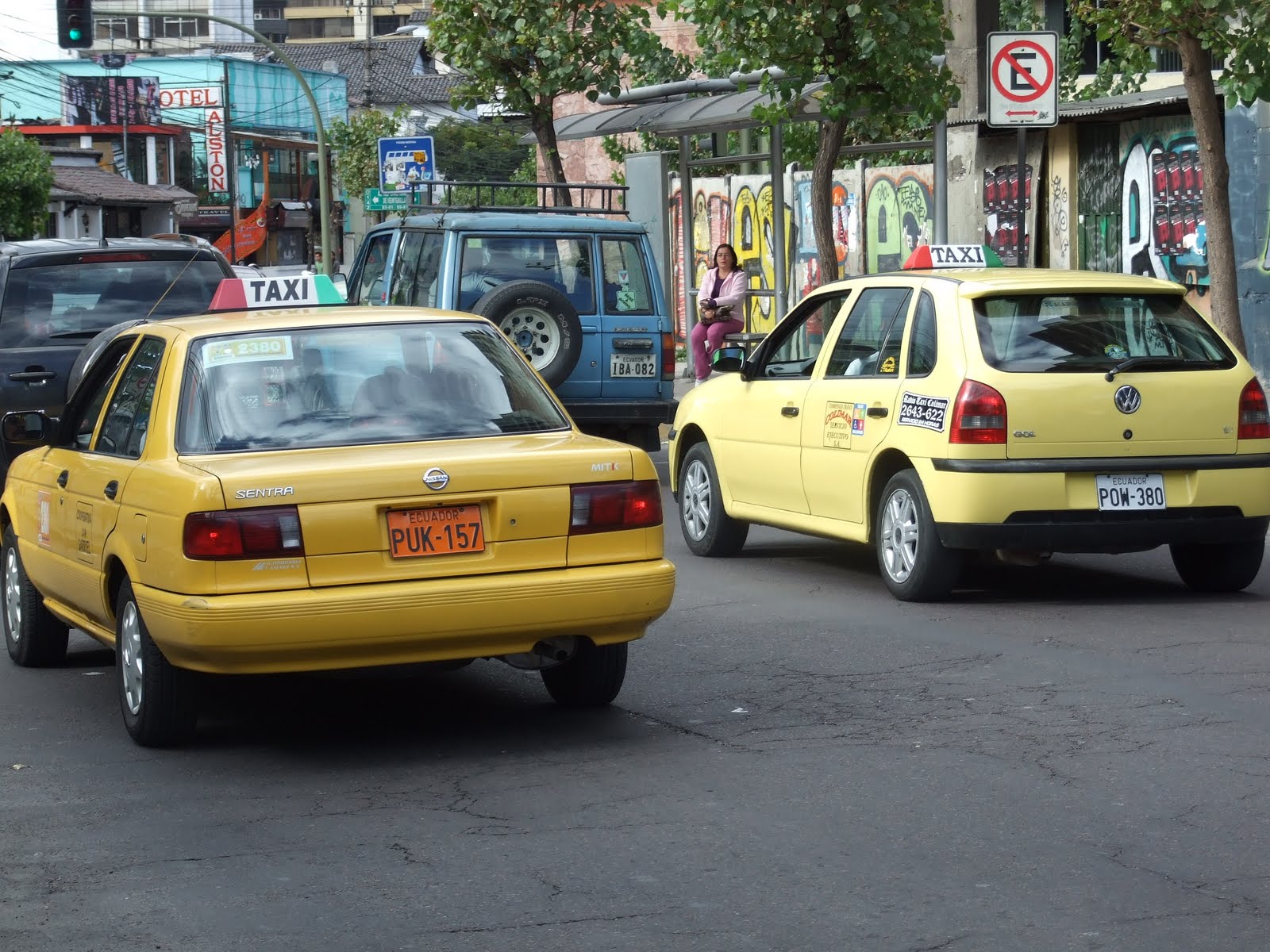 Postcard from Ecuador: Taxis in Quito