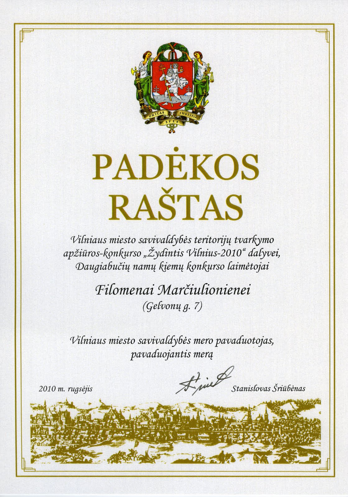 Vilniaus kupiškėnai: FILOMENOS DARŽELIS