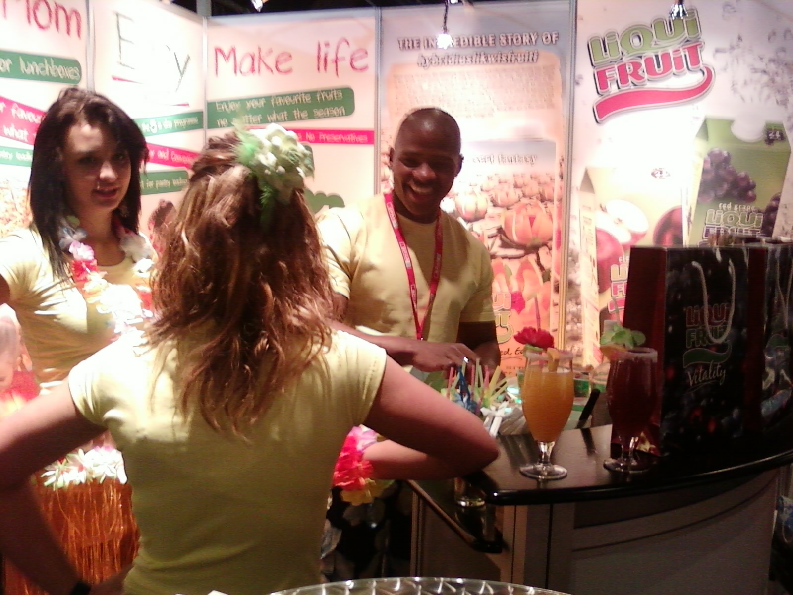 KHULEKANI SIBIYA: Spar Trade Show at Emperors Palace