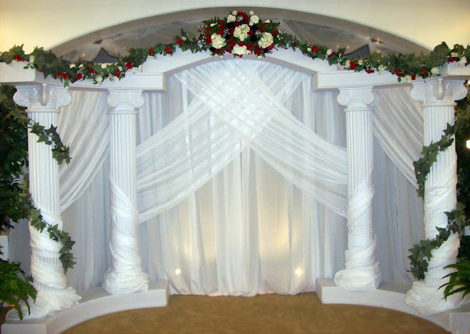 The Finishing Touch: Gazebo Backdrop