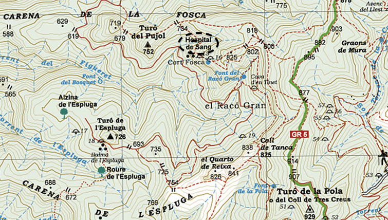 Sant Llorenç del Munt: Hospital de Sang