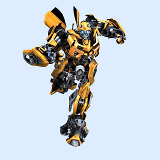 Art Of Montri: Bumblebee TF2 game model Rendered by Joel Kittle