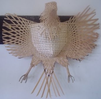 Garuda Dari Bambu. | Desa Wisata Kerajinan Bambu Brajan
