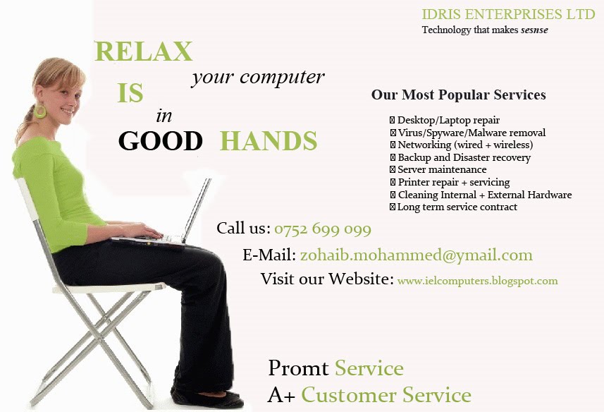 IEL Computers: Computer Repair Service and Maintenance in Kenya