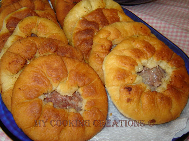 Беляши - Руски пирожки с кайма * Belyashi