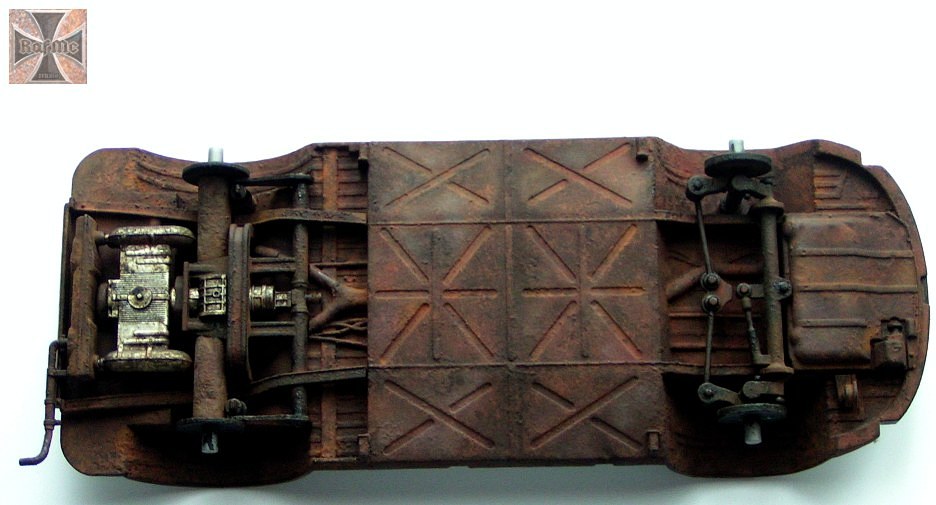 RafMc - plastic modelling techniques: Volkswagen T1 Samba Bus - chassis ...