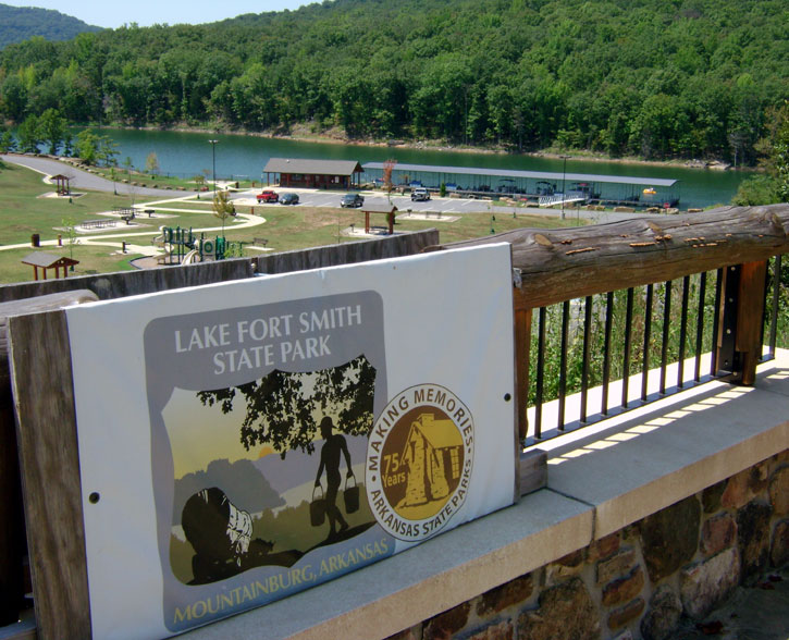 The Ozarkbahn: Lake Fort Smith State Park