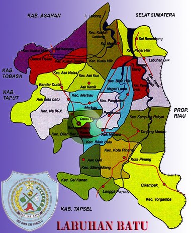 Peta Infrastruktur Kabupaten Labuhanbatu Selatan 2011 | Loket - gambarapago